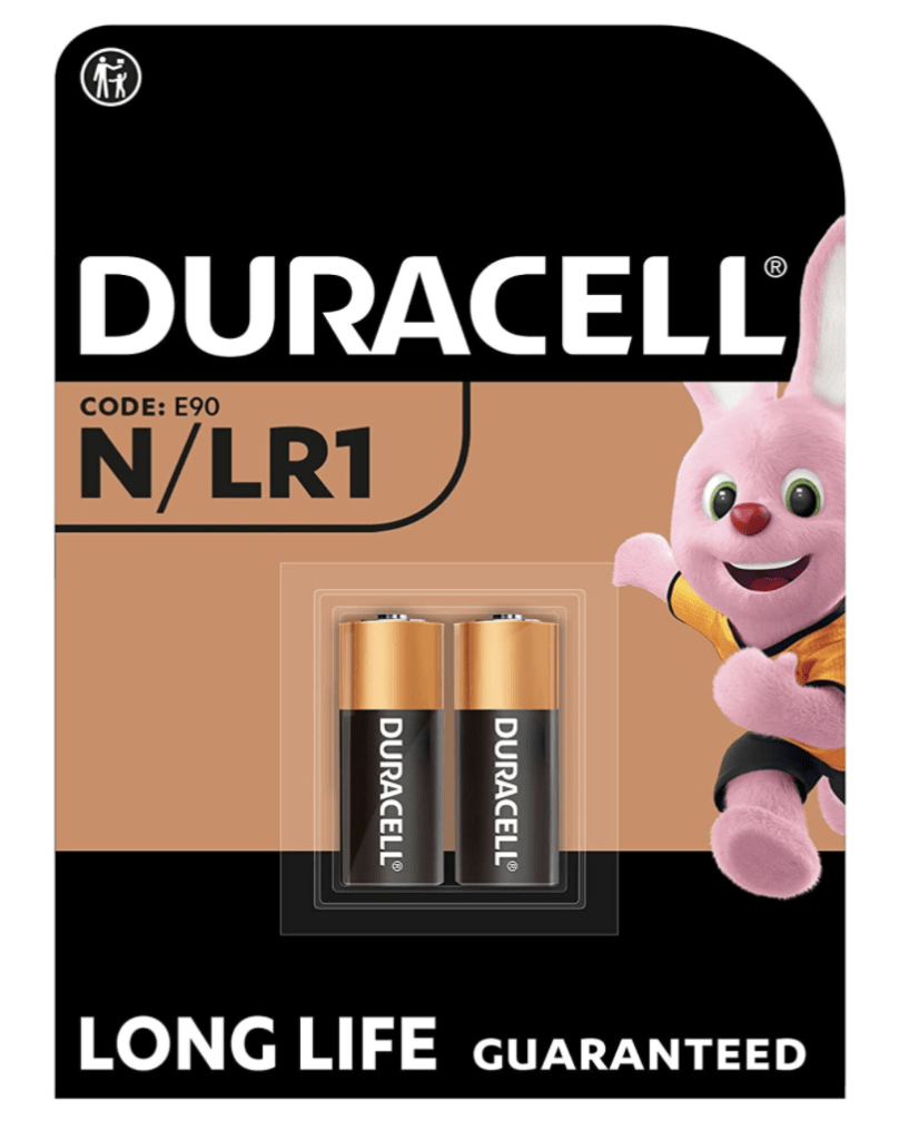 Duracell LR1/N 1.5V Alkaline Battery (2 Pack) – Kustom Sport